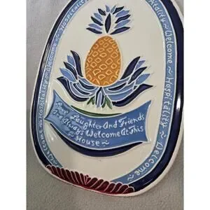 J Dubin | Holiday | Vtg J Duban Handmade Ceramic Wall Hanging Pottery ...